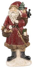 Dekorativní figurka Santa Clause s dárky Clayre &amp; Eef 6PR4926