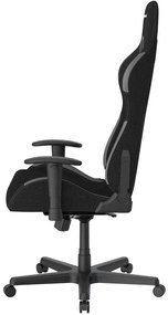 Herní židle DXRacer FORMULA - látka, černá / šedá