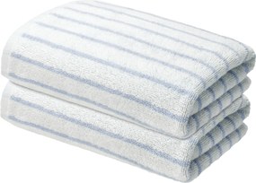 Livarno® Froté ručník, 2 kusy, 50 x 100 cm (světle modrá)