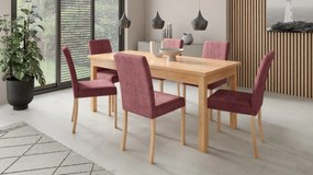ADRK Furniture Sada stůl s židlemi RODOS 81 SE-ROD-81-CG