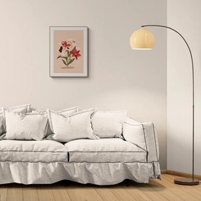 Petra Holíková | Liliová panenka Rám: Černý, Velikost: 40 x 30 cm