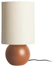OnaDnes -20% Time for home Hnědá keramická stolní lampa Mater