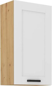 STL 50 cm skříňka horní jednodveřová LUNA (výška 90 cm) Barevné provedení LUNA: Dub Artisan / Bílý mat