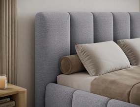 Postel Edvige + Dřevěný rám + plynový výtah + kontejner 160x200