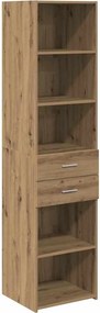 Vysoký bufet Artisanový dub 45 x 42,5 x 185 cm Kompozitní dřevo 3402639