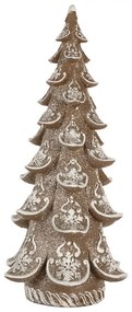 Dekorace vánoční perníkový stromek Gingerbread Tree - 19*19*40 cm