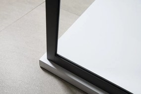 Gelco, CURE BLACK sprchová zástěna 1100 mm, čiré sklo, CB110