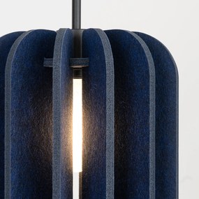 Sollux Lighting Závěsná lampa MULA 27 tmavě modrá