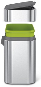 Šedá nádoba na kompostovatelný odpad 4 l - simplehuman