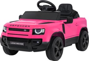 Elektrické autíčko Land Rover Defender růžové
