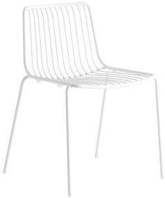 OnaDnes -20% Pedrali Bílá kovová jídelní židle Nolita 3650