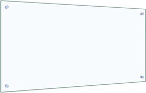 Kuchyňský panel průhledný 100 x 50 cm tvrzené sklo 249476