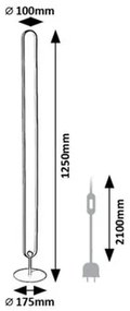 Rabalux BARTO LED stojací lampa 74051