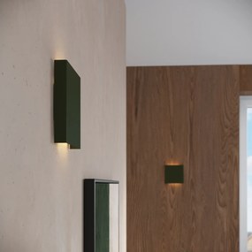 Sollux Lighting Nástěnné svítidlo VANTA olivově zelené