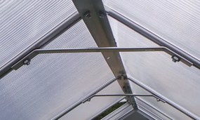 Jurhan & Co.KG Germany Zahradní skleník z polykarbonátu Aluminium M3 250 x 190 x 190 cm