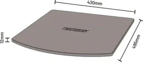 Cozze Pizza kámen pro pizza pec Classic 43 cm / Pizza kámen / Cordieri