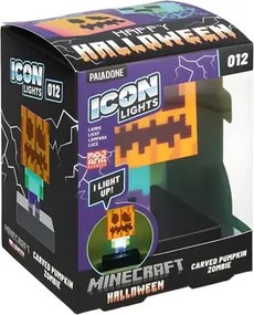 Paladone Icon Light Minecraft Zombie kostlivec / Stolní lampa / LED fi
