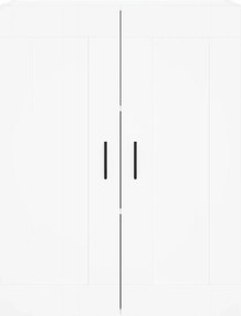 Skříň highboard bílá 69,5 x 34 x 180 cm kompozitní dřevo 3199569