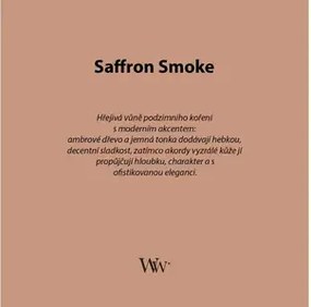 WoodWick Saffron Smoke svíčka loď
