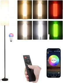 Frideko Rgb podlahová lampa stmívač Dálkový Ovladač vysoká béžová