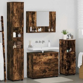 Sada koupelnového nábytku 4 ks Kouřový dub 35 x 30 x 192 cm 3393048