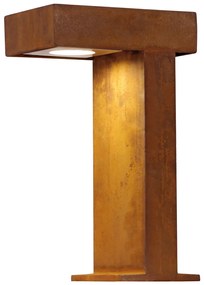 SLV 230090 Rusty Pathlight, venkovní svítidlo, 1x9W úsporné, patina rzi, IP44, 40cm