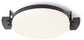 RENDL R12527 COIMBRA LED vestavné světlo, bezrámečková černá