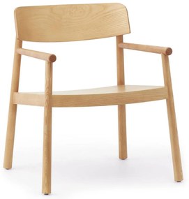 Výprodej Normann Copenhagen designové židle Timb Lounge Armchair-jasan přírodní