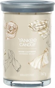 Yankee Candle vonná svíčka Tumbler ve skle velká Warm Cashmere 567 g