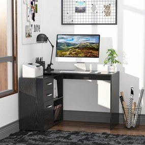 Goleto Kancelářský PC stůl | 152 x 60 x 80 cm