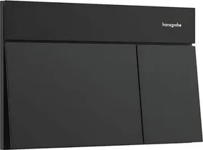 Hansgrohe iFrame Element E matná černá / Splachovací tlačítko / Duální