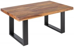 Designový konferenční stolek Thunder 100 cm sheesham