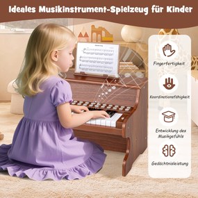 Costway 25 Keys Mini Digital Piano Dětské elektrické piano