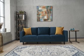 Atelier del Sofa 3-místná pohovka Kale Velvet - Oil Green, Zelená