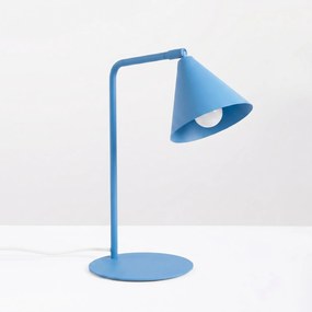 Sollux Lighting Stolní lampa NOX světle modrá