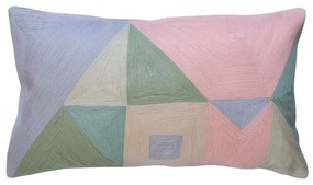 SCANquilt povlak ART COLOURS geo pastelová 30 x 50 cm