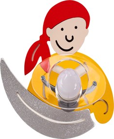 Nowodvorski Nowodvorski, nástěnné svítidlo 1xE14 vzor: žlutý pirát 4717, OSW-21012