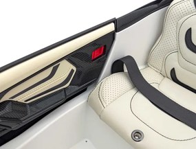 Elektrické autíčko Lamborghini SIAN bílé