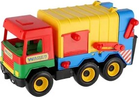 WADER Auto Middle Truck Popelář / 41 cm / plast / od 3 let