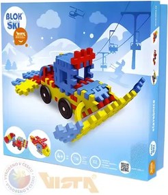 SEVA Stavebnice BLOK Ski / 116 dílků / od 4 let