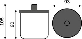 Nimco Dóza na kosmetické tampóny ABU - ABH 51-88