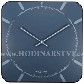 Hodiny NEXTIME 3172 Michael Dome Blue 35cm