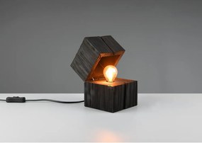 Černá stolní lampa (výška 16 cm) Treasure – Trio