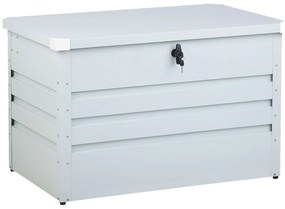 Úložný box, světle šedá, 100 x 62 cm, 300L CEBROSA Beliani