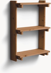 Nástěnný regál z borovicového dřeva Beam
