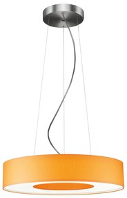 LED závěsné světlo Donut 34 W oranžová