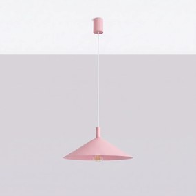 Sollux Lighting Závěsné svítidlo NOX 40 růžové