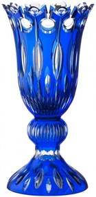Váza  Flamenco, barva modrá, výška 430 mm