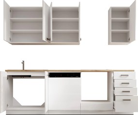 ADRK Furniture Kuchyňský nábytek BUBBLE 240 ADRK-KF-BUB-WLO-240