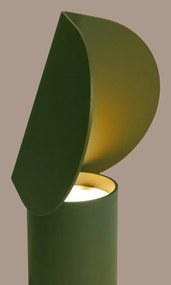 Khaki hliníková LED stolní lampa (výška 15 cm) BISCUIT – Thoro